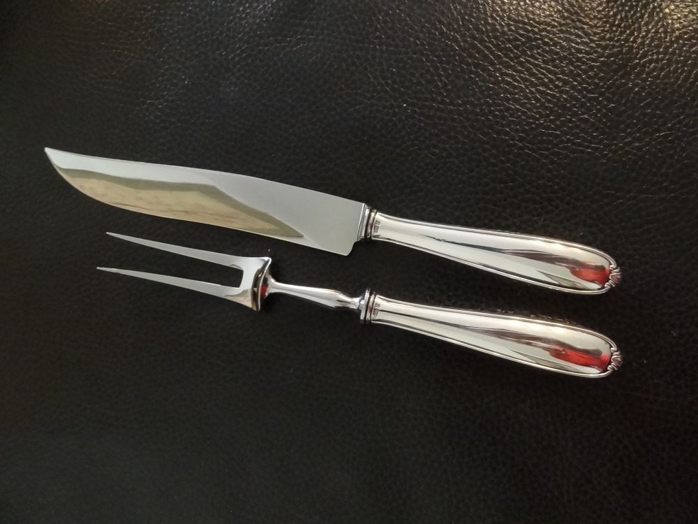 COUVERTSD A GIGOT JEZLER PRINCESS ARGENT 800 COMME NEUF | Kaufen auf ...