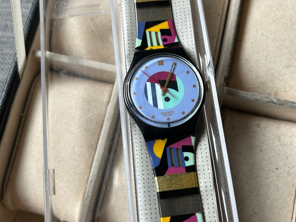 Montre Swatch GB141 GOLD INLAY fonctionne 1991? (Gebraucht) in für CHF ...