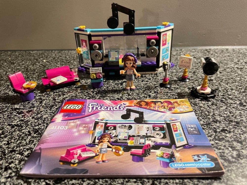 LegoFriends 41103 Popstar Aufnahmestudio (Gebraucht) in Lufingen für ...