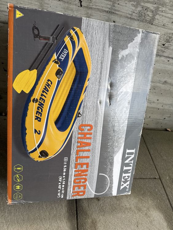 INTEX Schlauchboot Challenger 2, neuwertig | Kaufen auf Ricardo