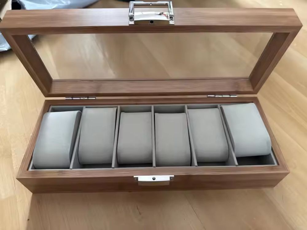Embers Uhrenbox aus Bambus - Boite à montres en bamboo (Neu und ...