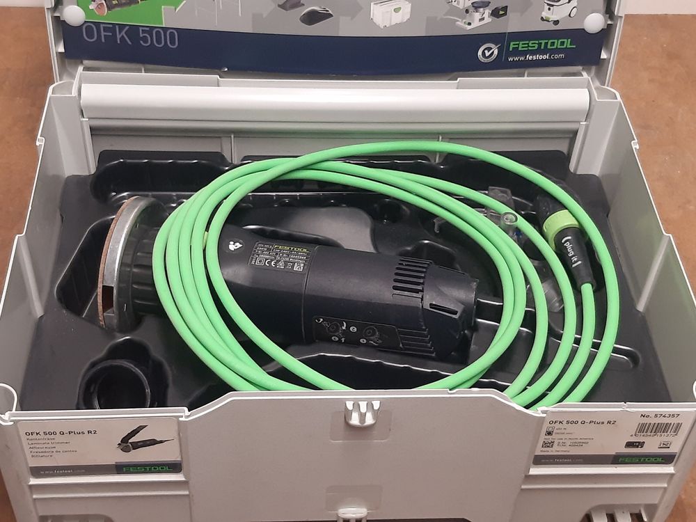 FESTOOL OFK 500 Q-Plus R2 Kantenfräse | Kaufen auf Ricardo