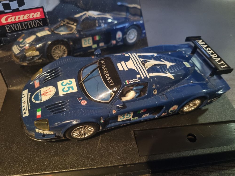 Carrera Evolution Maserati MC12 Maserati Corse ALMS Nr. 35 | Kaufen auf ...
