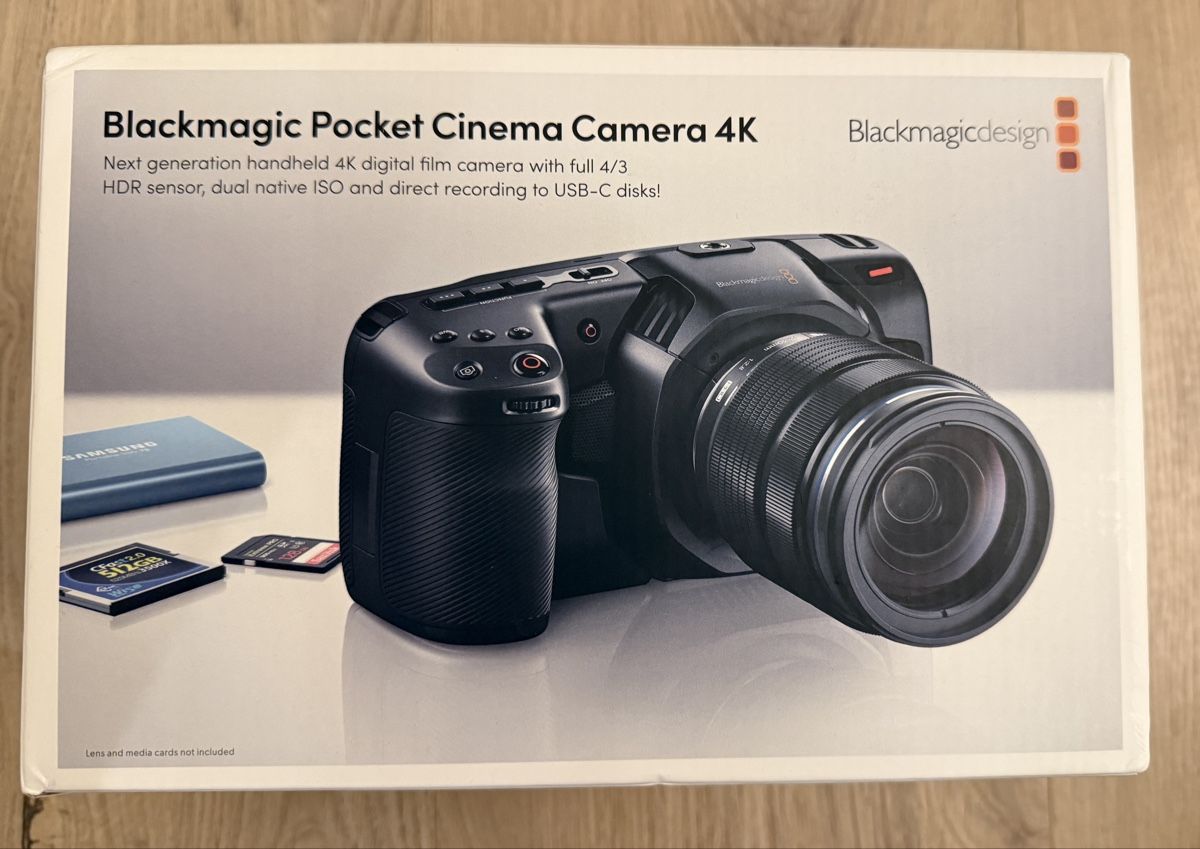 Blackmagic Pocket Cinema Camera 4K comme neuve utilisée 1 x (Neuf (Voir ...