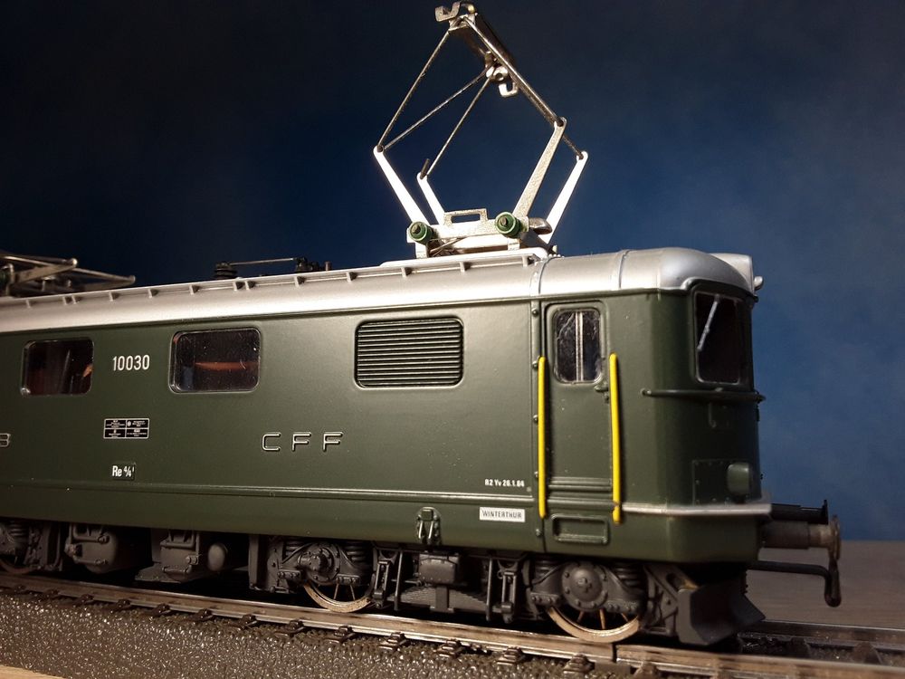 HAG 220 _ Lokomotive Re 4/4 I SBB _ mit OVP _ AC Spur H0 (Gebraucht) in Uerikon für CHF 165 ...