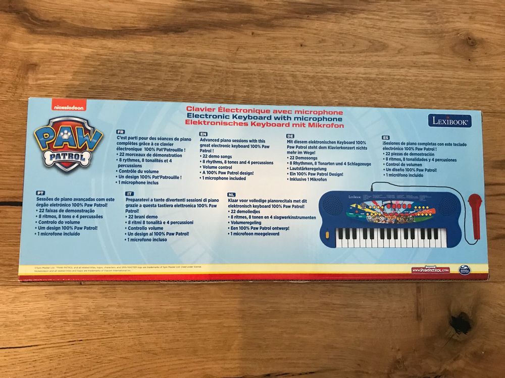 Paw Patrol Keyboard mit Mikrofon (Neu und originalverpackt) in für CHF ...