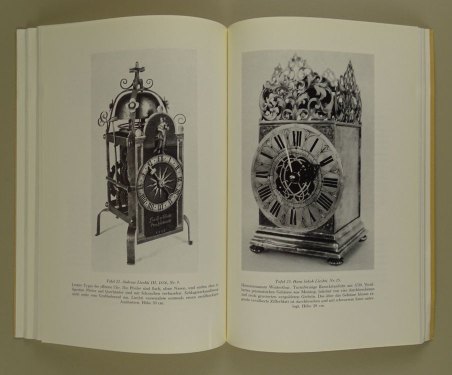 DIE UHRMACHER VON WINTERTHUR UND IHRE WERKE, 1959 (Gebraucht) in ...