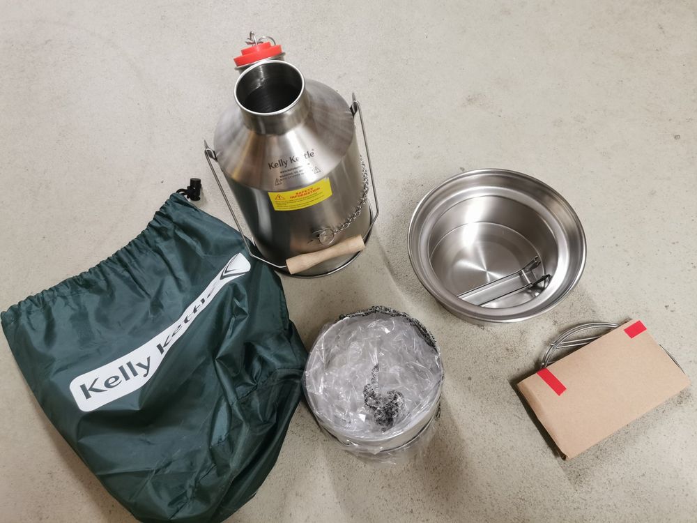 Kelly Kettle Base Camp Set Edelstahl (Neu (gemäss Beschreibung)) in ...