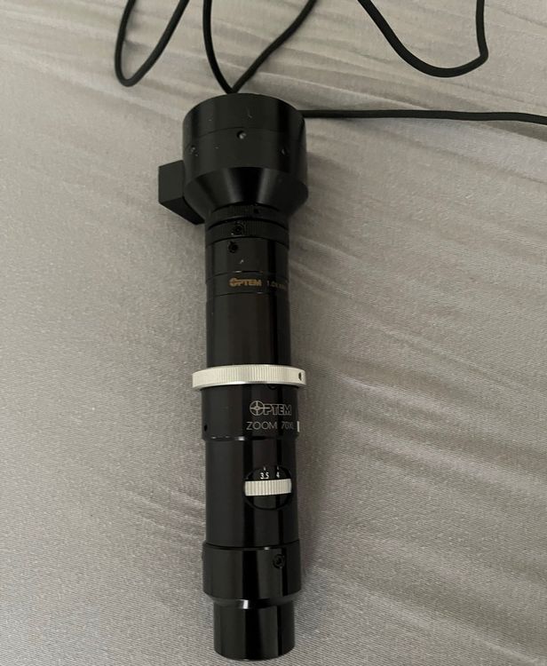 Optem Zoom 70XL 0.75X Linse mit 1.0X Mini + Regler | Kaufen auf Ricardo