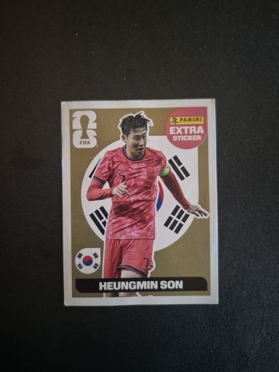 FIFA Panini Extra Sticker WM 2026 - HEUNGMIN SON - GOLD (Neu (gemäss ...
