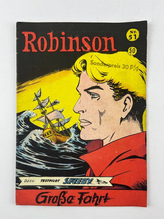 Comic Robinson Nr. 51, Gerstmayer, Mitte 50er Original, Z1-2 | Kaufen ...