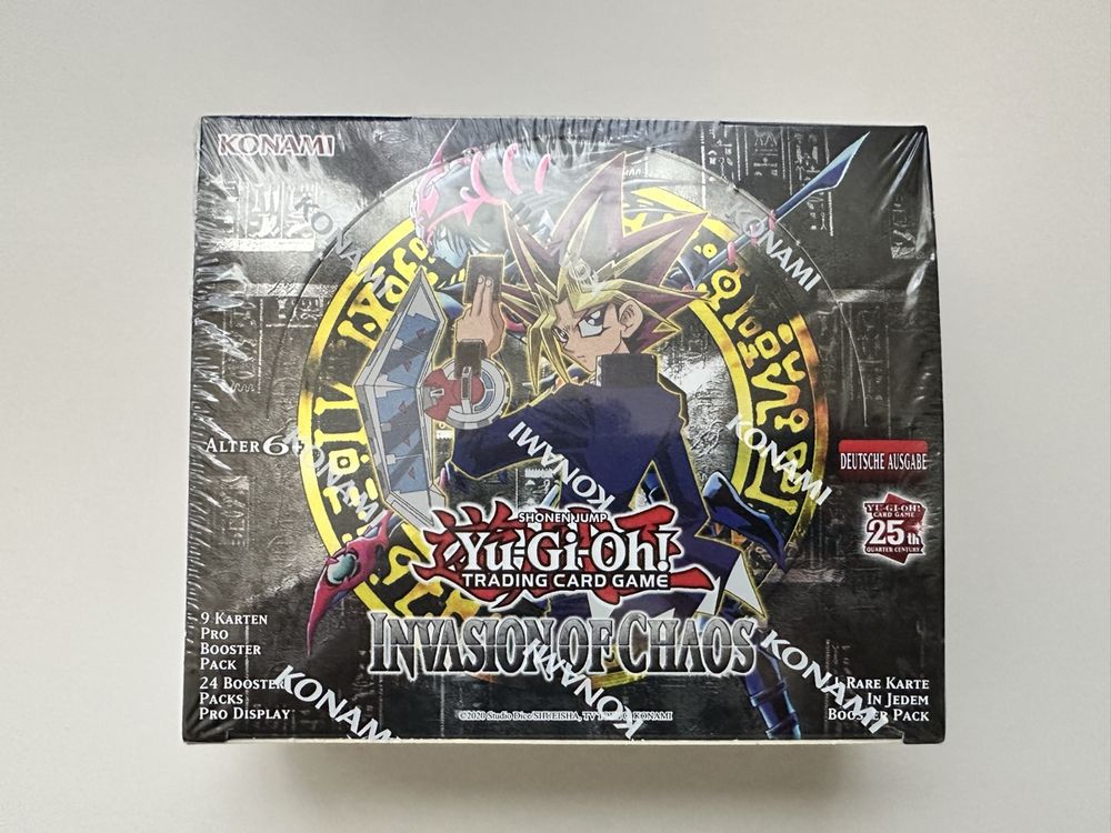 YU-GI-OH Display Invasion of Chaos (Neu und originalverpackt) in Kriegstetten für CHF 53 – mit ...