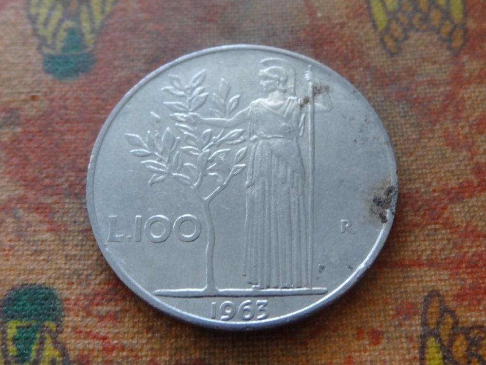 ITALIE 100 Lire 1963 (Gebraucht) in Romanel-sur-Lausanne für CHF 0.5 ...