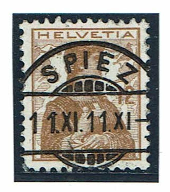 REID4/Helvetia 121 Vollstempel Spiez BE (Gebraucht) in Neuchâtel für CHF 3 – mit Lieferung auf ...