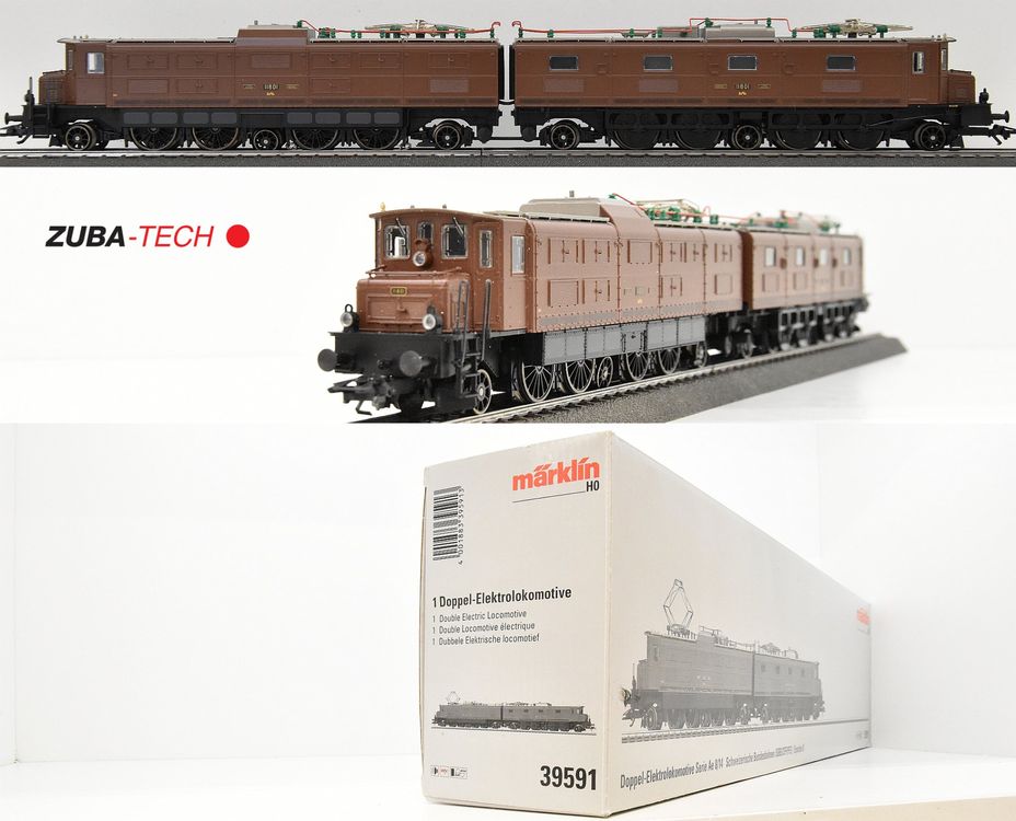 Märklin 39591 E-Lok Ae 8/14 SBB H0 WS Digital mit OVP (Gebraucht) in St ...