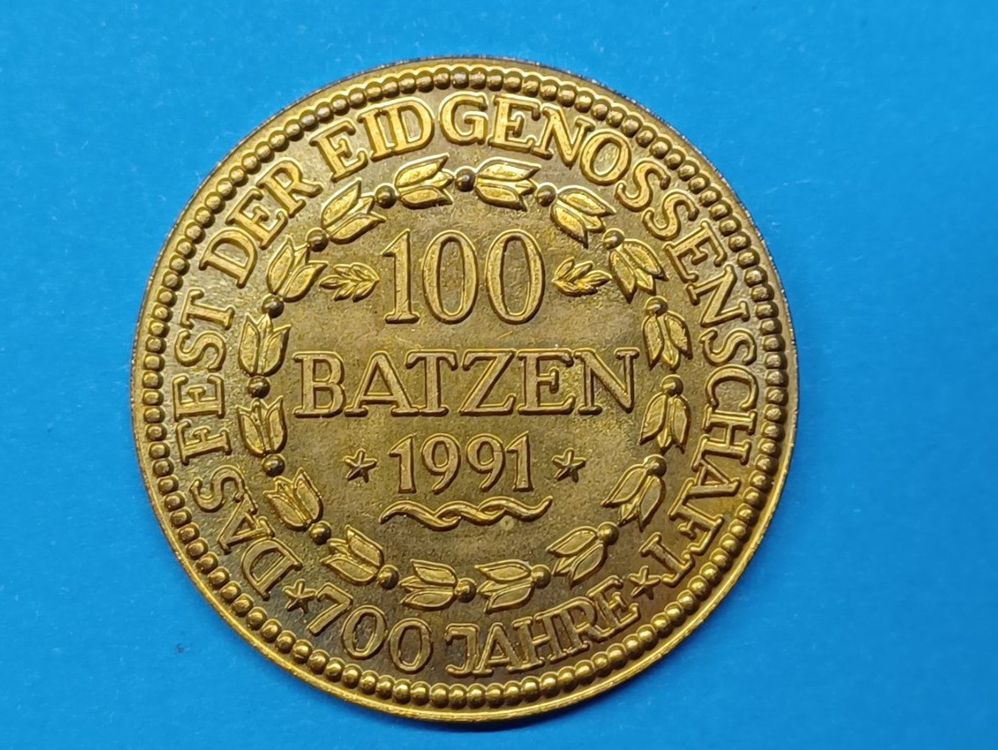 100 Batzen Schwyz 1991 (G44) | Kaufen auf Ricardo