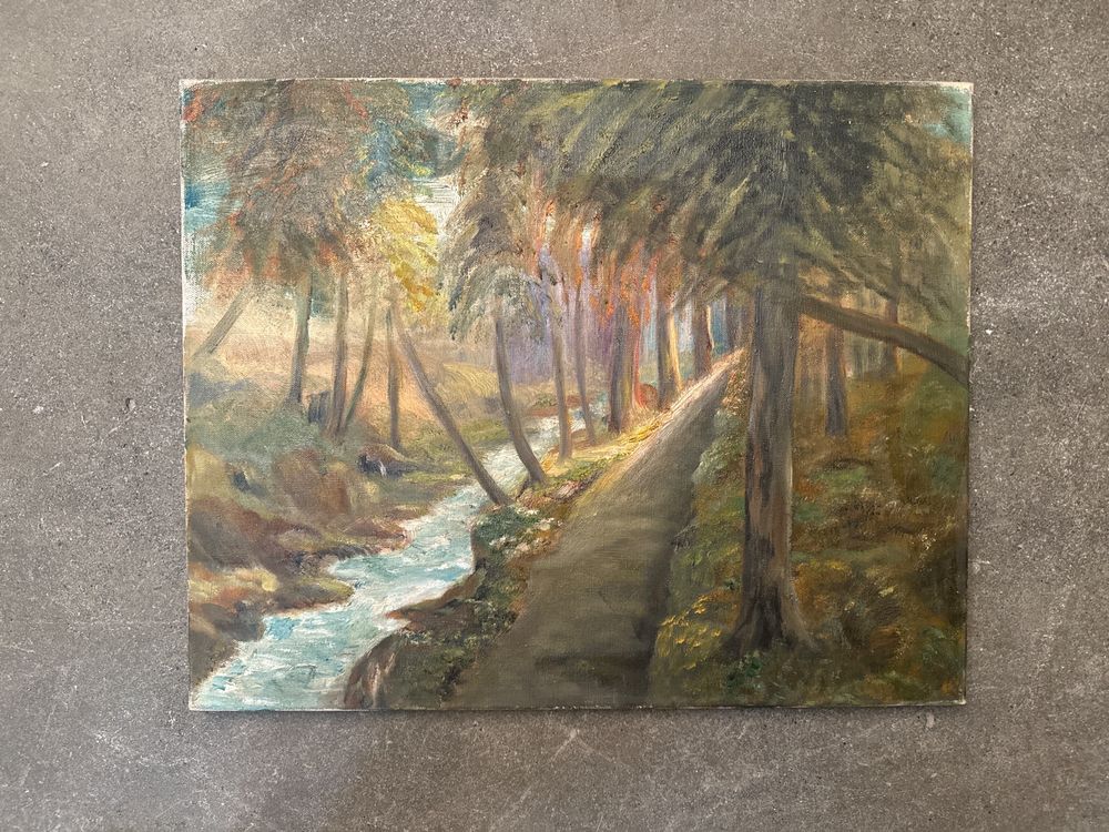 Unbekannter Künstler Landschaft alt | Kaufen auf Ricardo