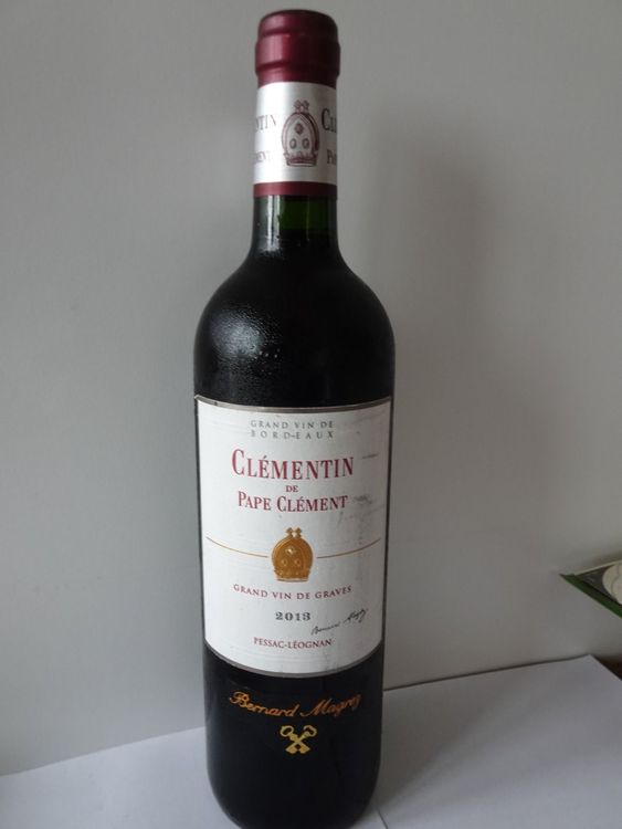 2013; CLEMENTIN DE PAPE CLEMENT; 750 ml, GRAND VIN DE GRAVES (Gebraucht ...