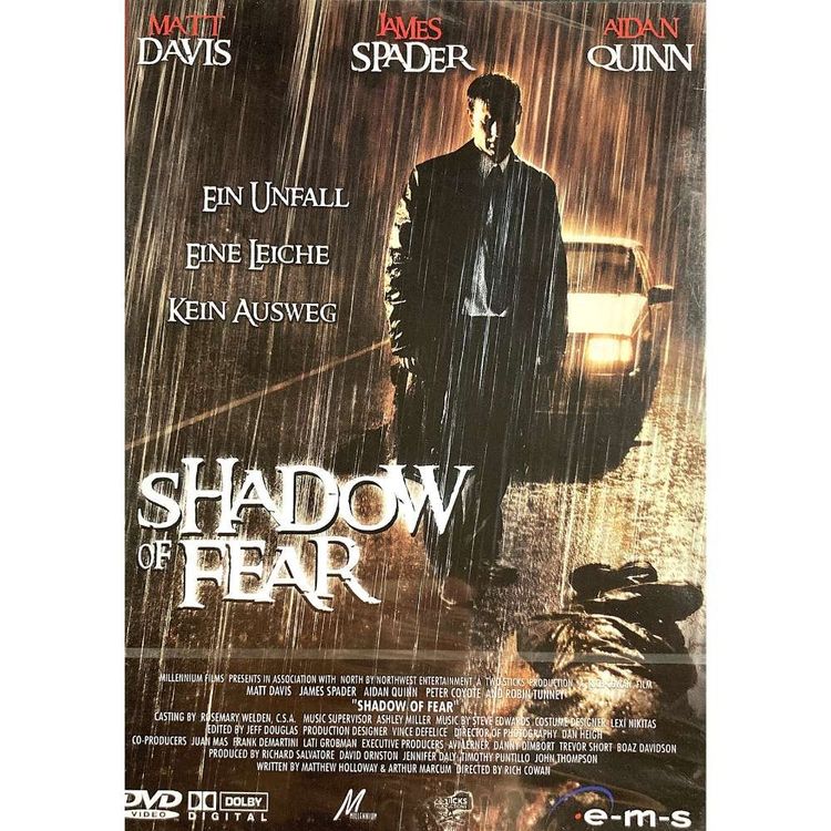 Shadow of Fear - DVD Neu (Neu und originalverpackt) in Jonschwil für ...