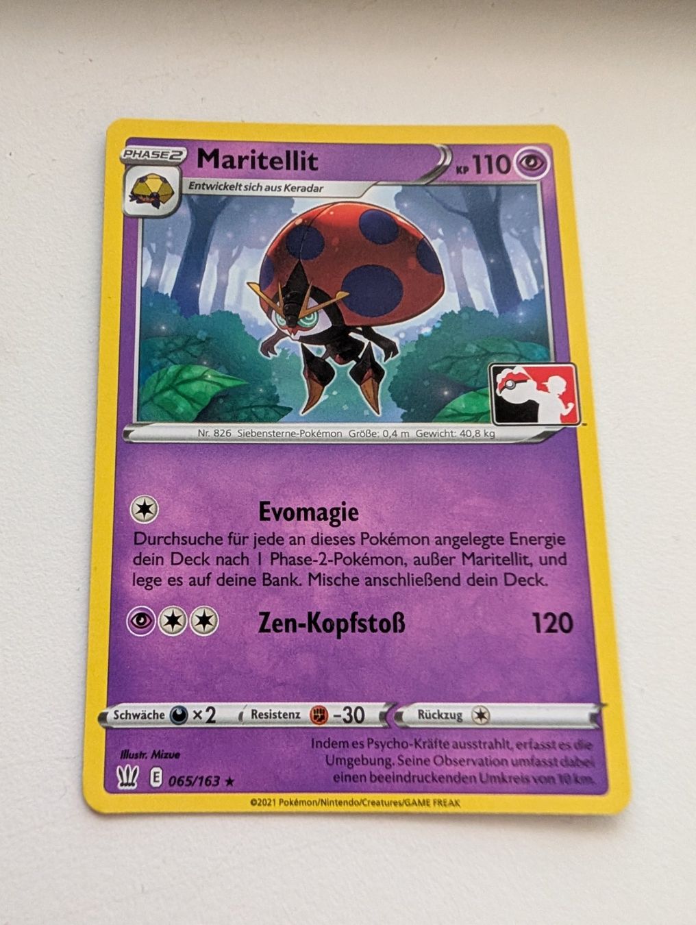 Maritellit - Pokemon Card Prize Pack Series 1 - Rare (Gebraucht) in ...