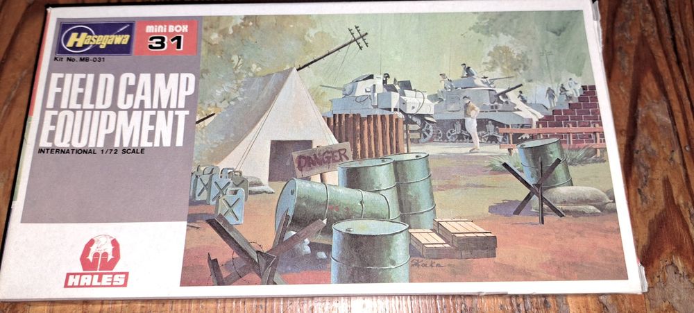 Fieldcamp Equipment 1/72 hasegawa MB-031 (Neu (gemäss Beschreibung)) in ...