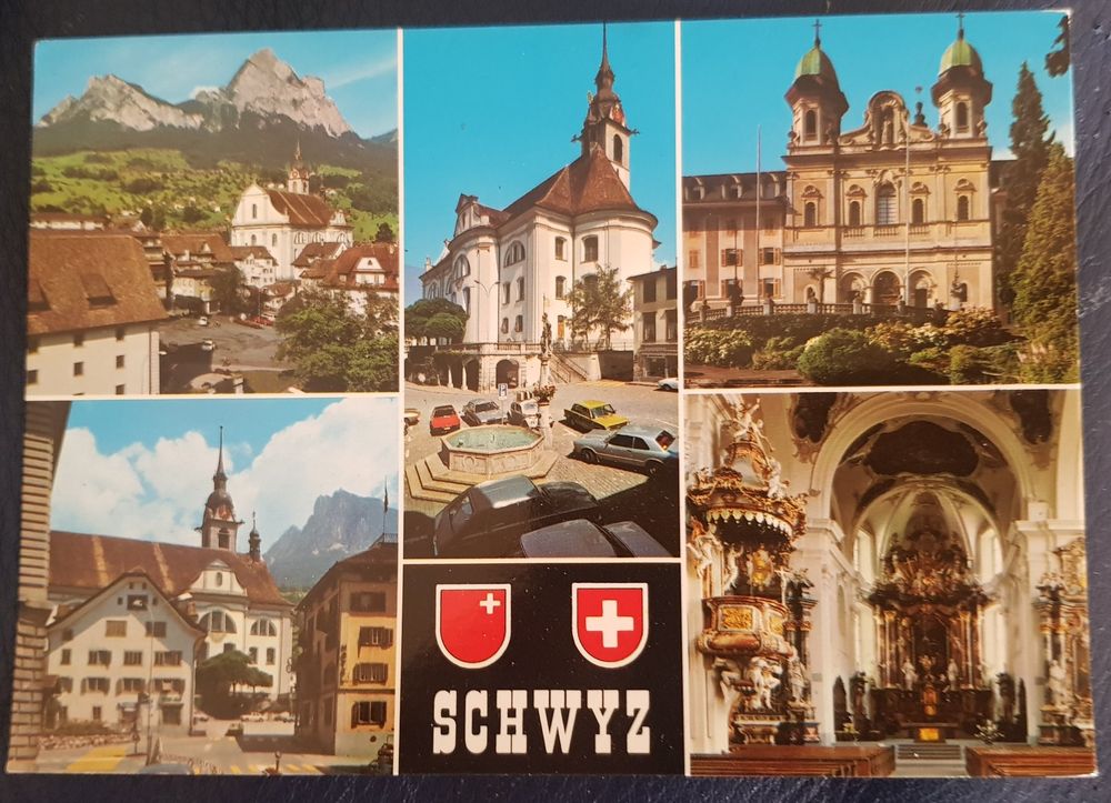 SCHWYZ Mehrbildkarte neuwertig (Neu (gemäss Beschreibung)) in Melchnau für CHF 1 – mit Lieferung ...