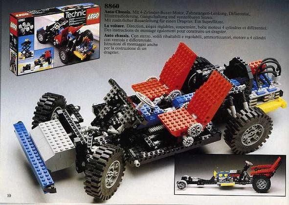 Car Chassis (Auto Chassis), Lego Technic N°8860 (Gebraucht) in Sonceboz ...