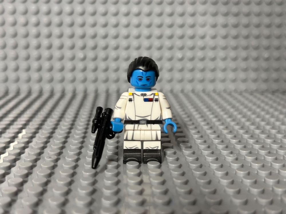 STAR WARS Minifigur - Thrawn (für LEGO) (Neu und originalverpackt) in ...