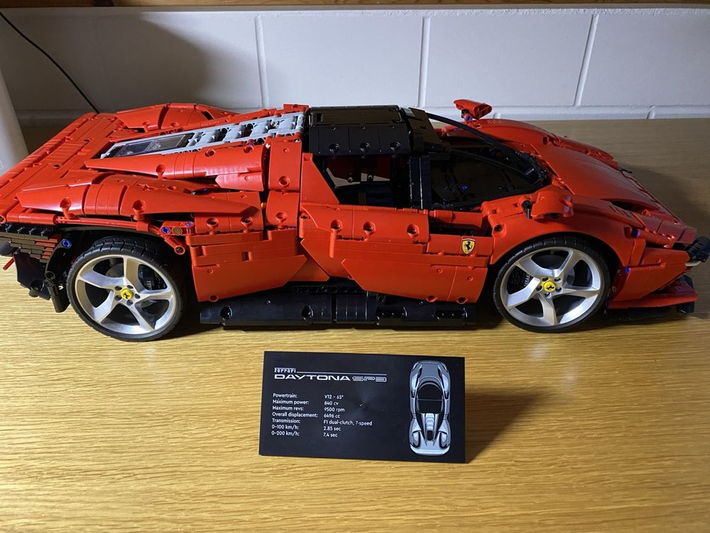Lego Technic Ferrari Daytona SP3 zusammengebaut | Kaufen auf Ricardo