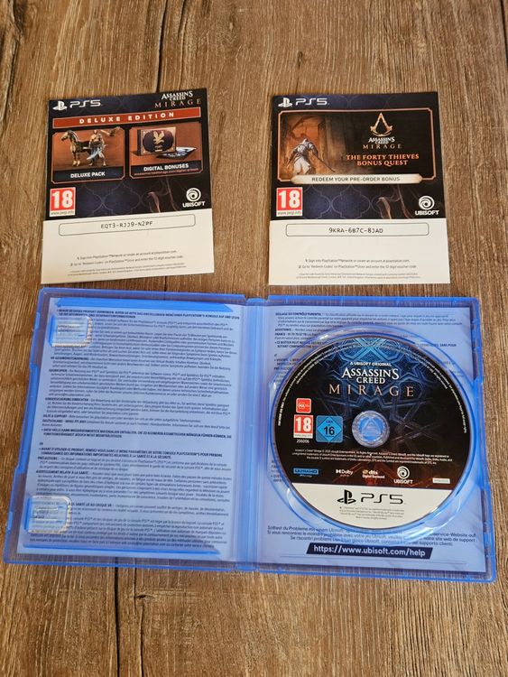 PS5 Game Assassin's CREED Mirage DELUXE EDITION (Gebraucht) in Aristau für CHF 38 – mit ...
