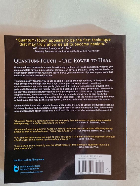 Quantum Touch - The Power to Heal - Richard Gordon (Gebraucht) in ...
