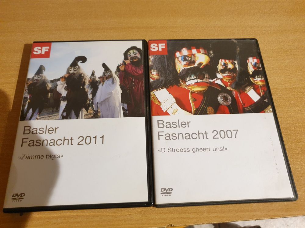 2 DVDs Basler Fasnacht 2007 + 2011 (Gebraucht) in Kulmerau für CHF 2 ...