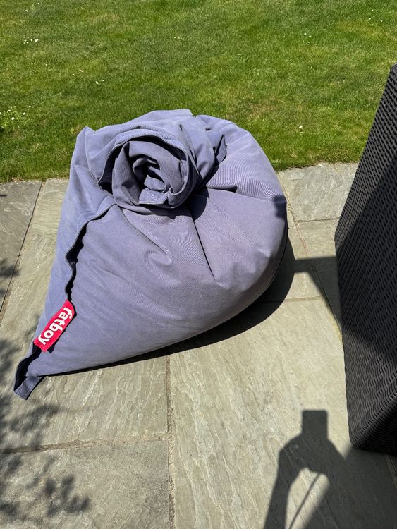 Fatboy Sitzsack Original, Graublau - guter Zustand (Gebraucht) in ...