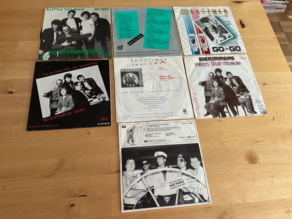 BO KATZMAN GANG SOULCATS Single Swiss Sammlung Hit Kult 80's (Gebraucht ...