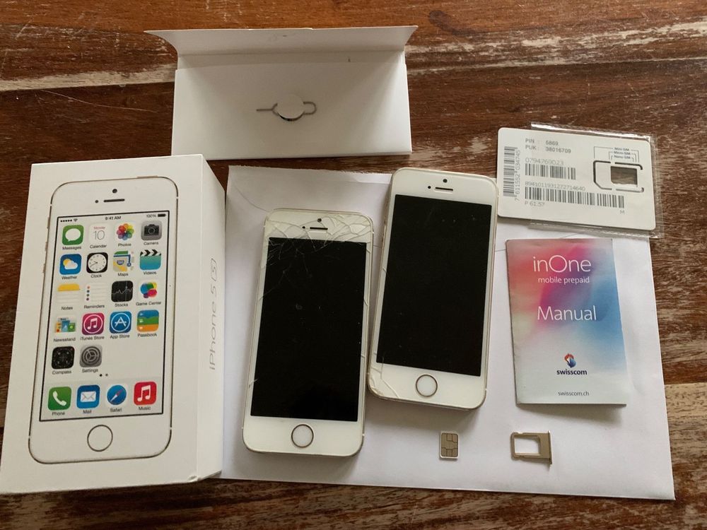 iPhoe 5S (Gebraucht) in Unterengstringen für CHF 13 – mit Lieferung auf Ricardo kaufen