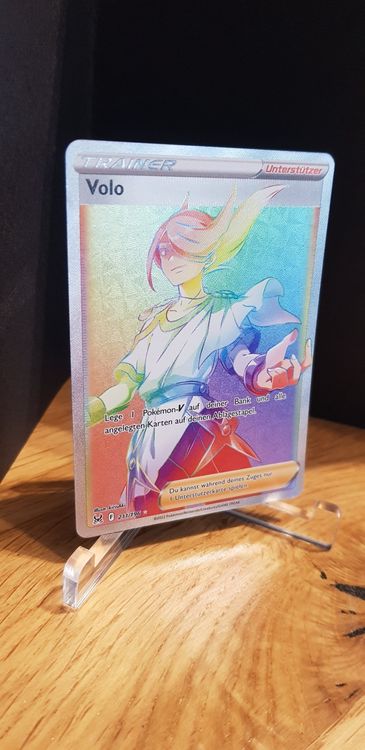 🌈Pokemon karte Trainer Volo Rainbow🌈 (Gebraucht) in Müllheim Dorf für ...