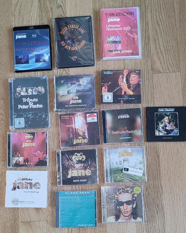 Peter Pankas JANE - DVD und CD Sammlung - Nadolny Lady Jane (Gebraucht ...