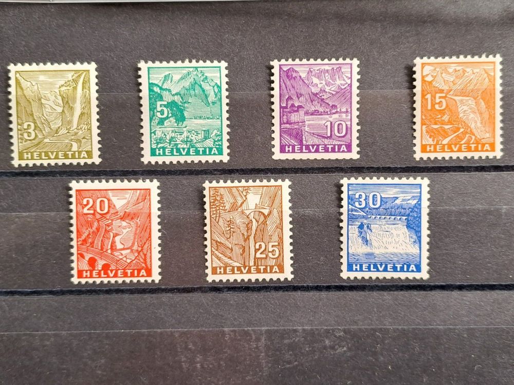 komplette Serie Landschaftsbilder SBK 194-200 * kW CHF 150.- | Kaufen auf Ricardo