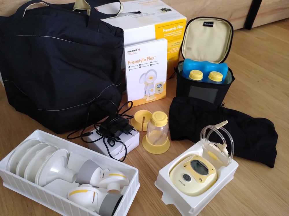 Medela Freestyle Flex elektrische Doppelmilchpumpe + Pump-BH (Gebraucht) in Küsnacht ZH für CHF ...