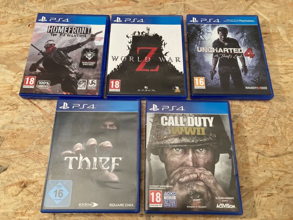 PS4 Games Set (Gebraucht) in Münchringen für CHF 20 – mit Lieferung auf ...