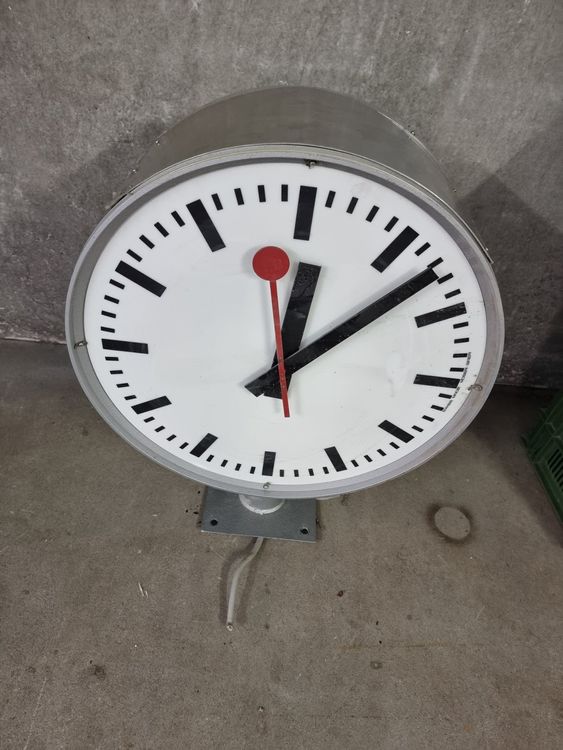 Bahnhofsuhr moser baer swiss made | Kaufen auf Ricardo