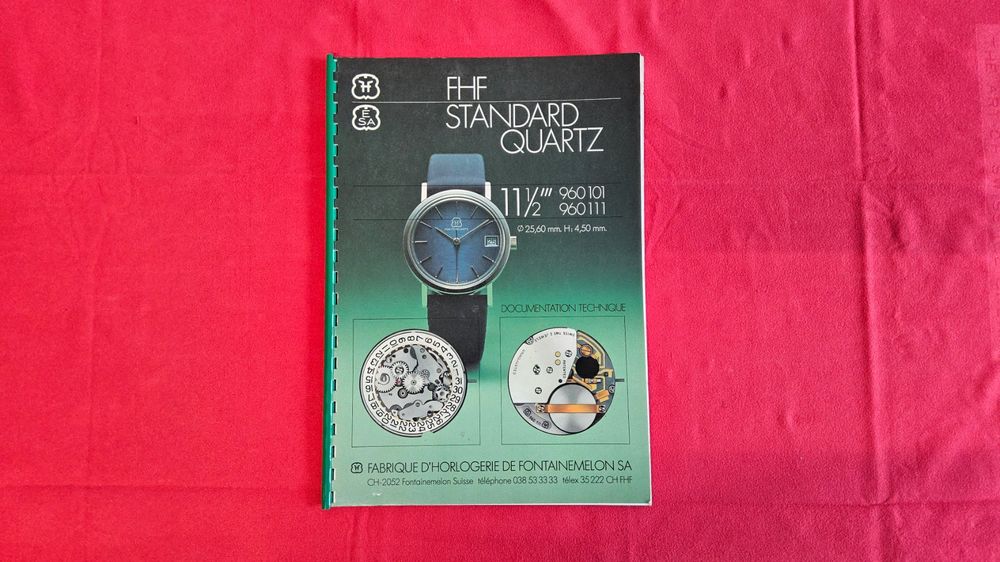 Livre horlogerie FHF/ ESA Vintage | Kaufen auf Ricardo