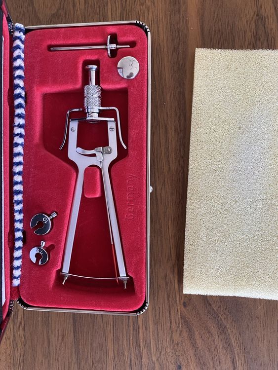 Schiötz Tonometer Improved, Medton, Augendruck, Komplett! (Gebraucht ...
