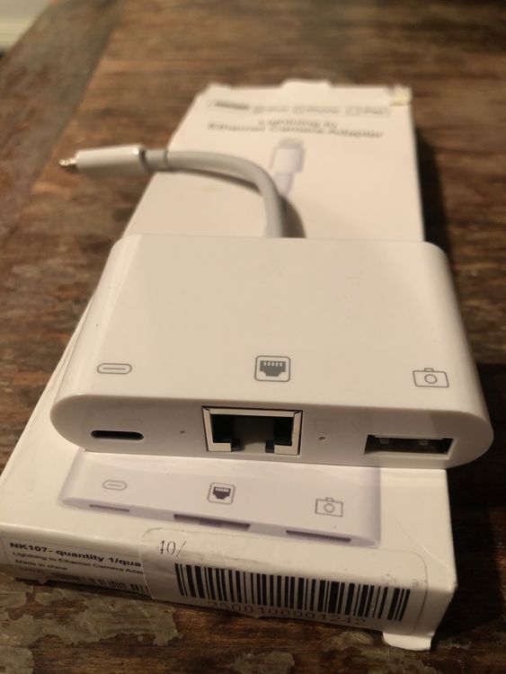 Lightning to Ethernet Camera Adapter | Kaufen auf Ricardo