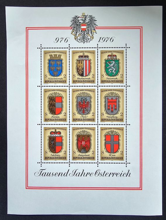 Österreich-Mi Block 4 ** (1976) (Neu (gemäss Beschreibung)) in Hittnau für CHF 2 – mit Lieferung ...