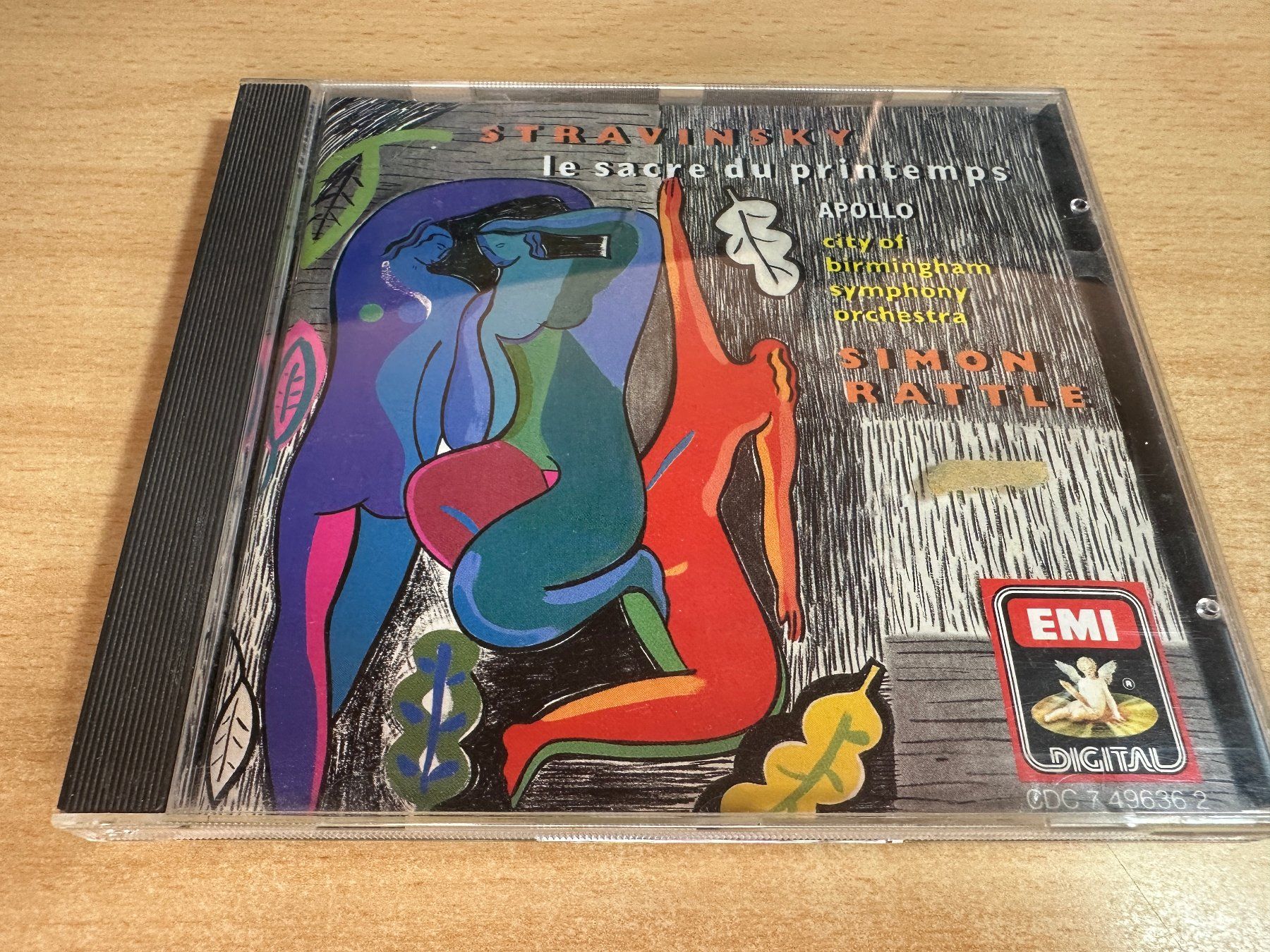 Z4 Stravinsky Simon Rattle – Le Sacre Du Printemps / Apollo (Gebraucht ...