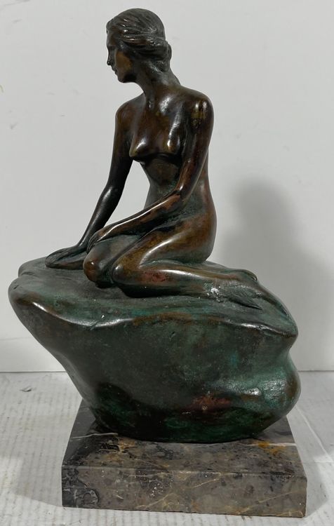 Anfang 20.Jh Meerjungfrau Skulptur aus Bronze (Gebraucht) in Root für CHF 210 – mit Lieferung ...