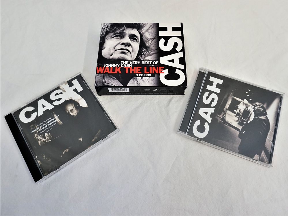 Johnny Cash CD Set / 3 teilig (Gebraucht) in Pratteln für CHF 1 – mit ...