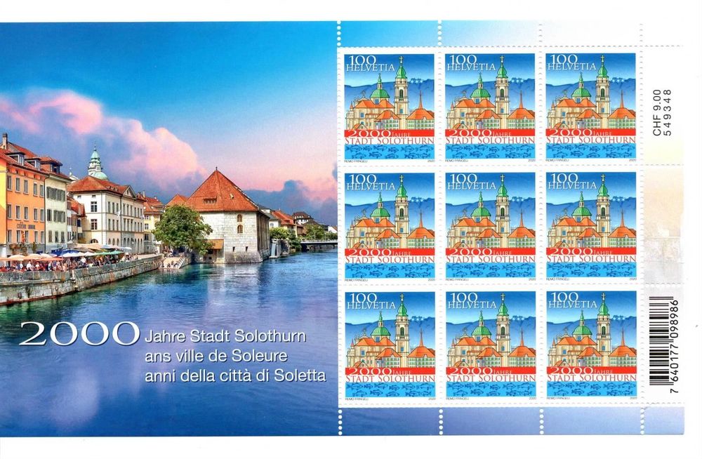 Sonderausgabe 2020, Stadt Solothurn ** (Neu (gemäss Beschreibung)) in Baden für CHF 12 – mit ...