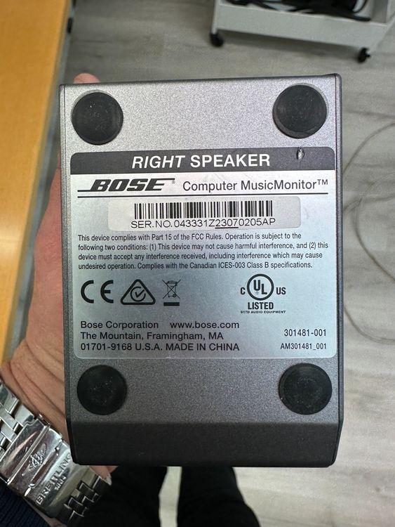 Bose Computer MusicMonitor Speakers (Gebraucht) in Spreitenbach für CHF ...
